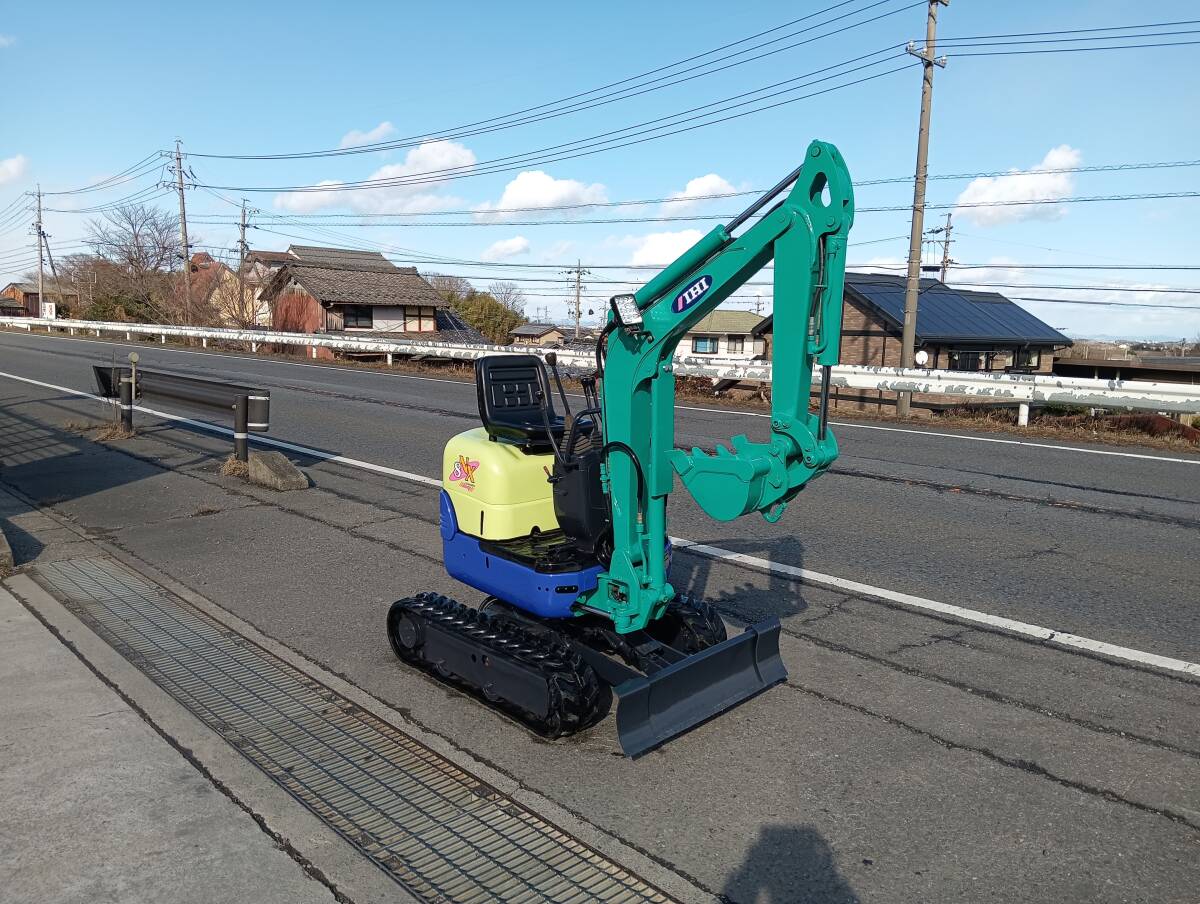 Yahoo!オークション - IHI 8NX ミニ油圧ショベル ミニユンボ ミニバッ...