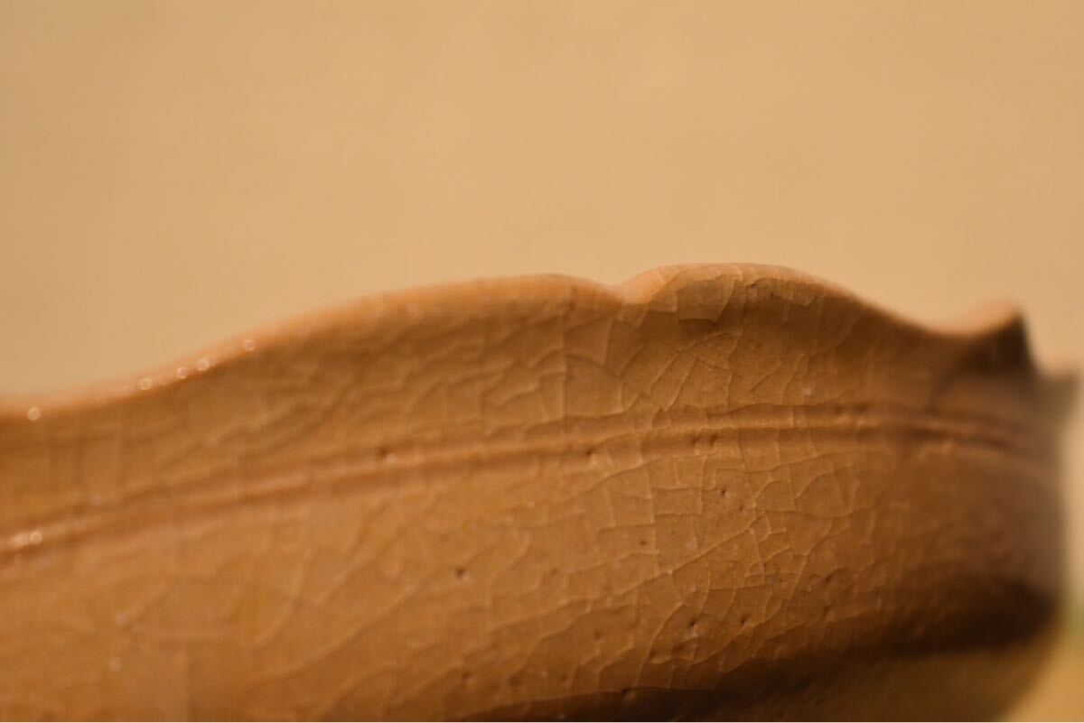 Yahoo!オークション - 【GE】Z482【コレクター所蔵品】時代 赤織部菖蒲...