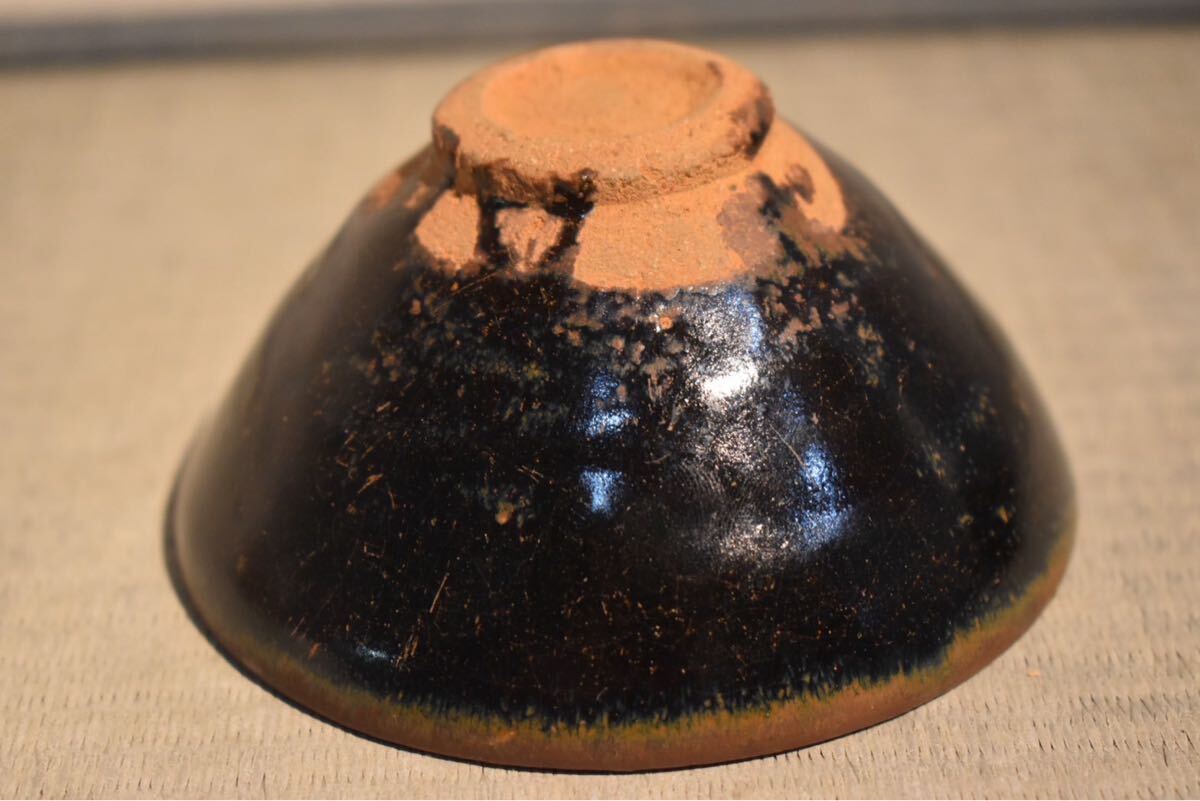 Yahoo!オークション - 【GE】Y654【コレクター所蔵品】時代 天目茶碗/...