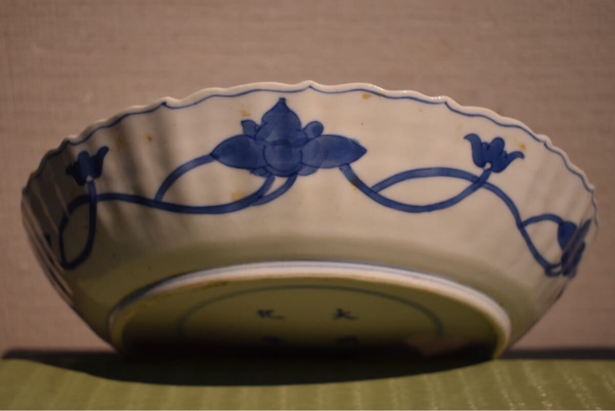 Yahoo!オークション - 【GE】R254【コレクター所蔵品】時代 清染付花鳥...