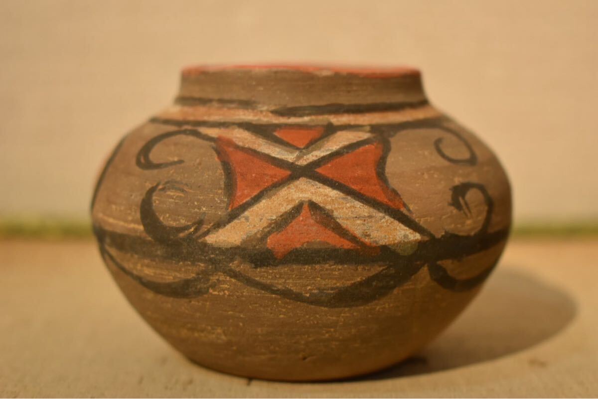 Yahoo!オークション - 【GE】Y713【コレクター所蔵品】時代 彩陶小壺/...