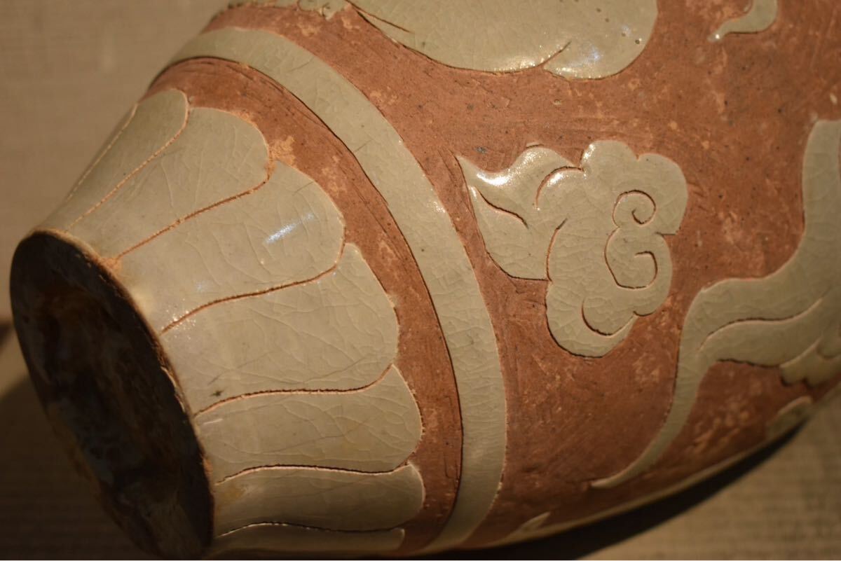 Yahoo!オークション - 【GE】Y722【コレクター所蔵品】時代 磁州窯人物...