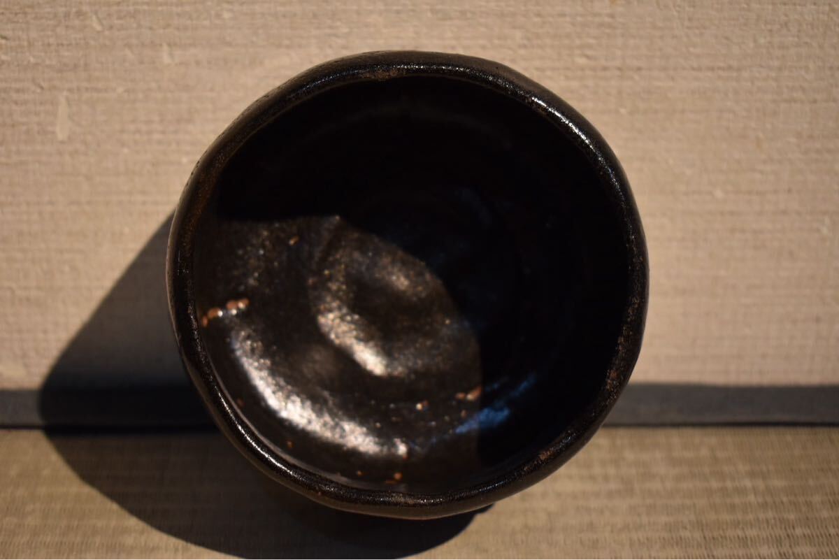 Yahoo!オークション - 【GE】R271【コレクター所蔵品】時代 瀬戸黒茶碗...