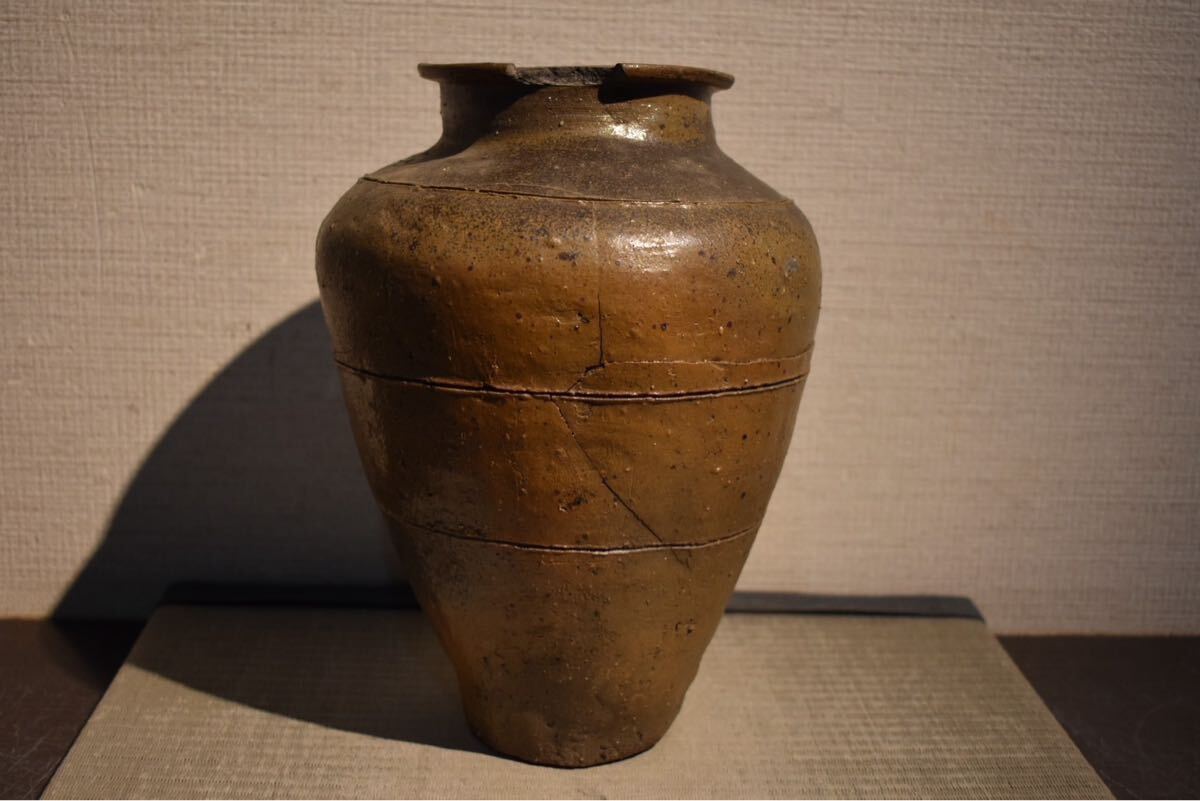 Yahoo!オークション - 【GE】R278【コレクター所蔵品】時代 古瀬戸三筋...