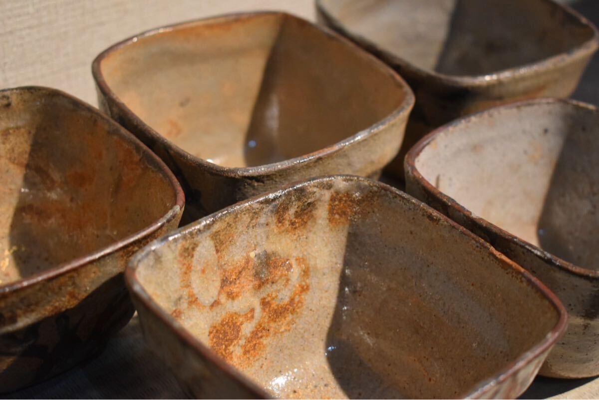 Yahoo!オークション - 【GE】Y739【コレクター所蔵品】時代 唐津向付5...