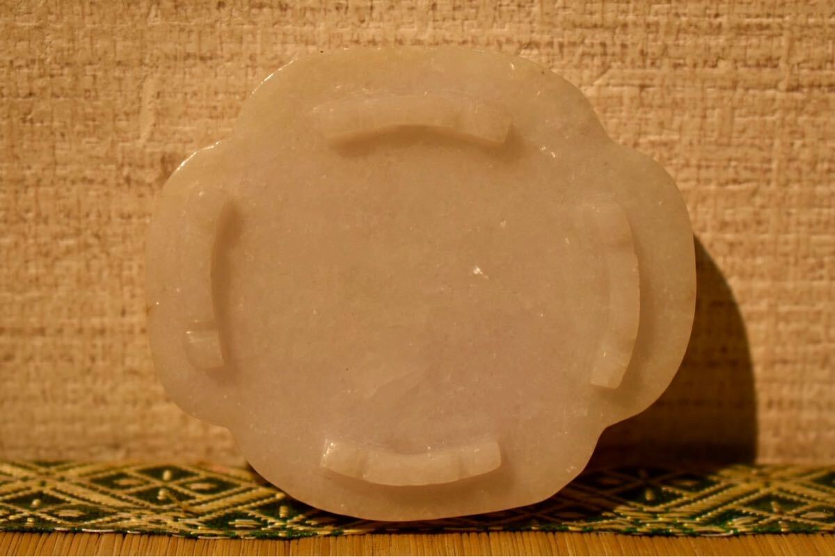 Yahoo!オークション - 【GE】M466【コレクター所蔵品】時代 翡翠蓋物/...