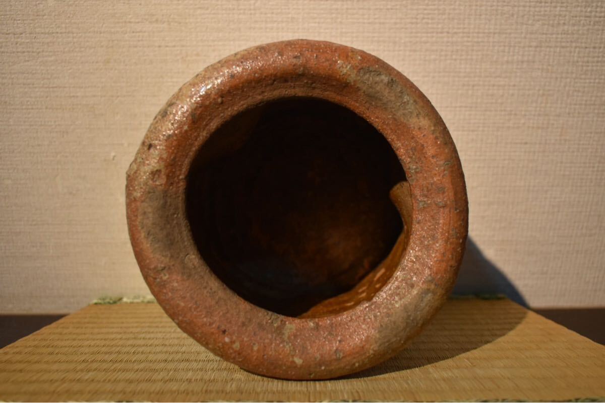 Yahoo!オークション - 【GE】E464【コレクター所蔵品】時代 信楽水指/...