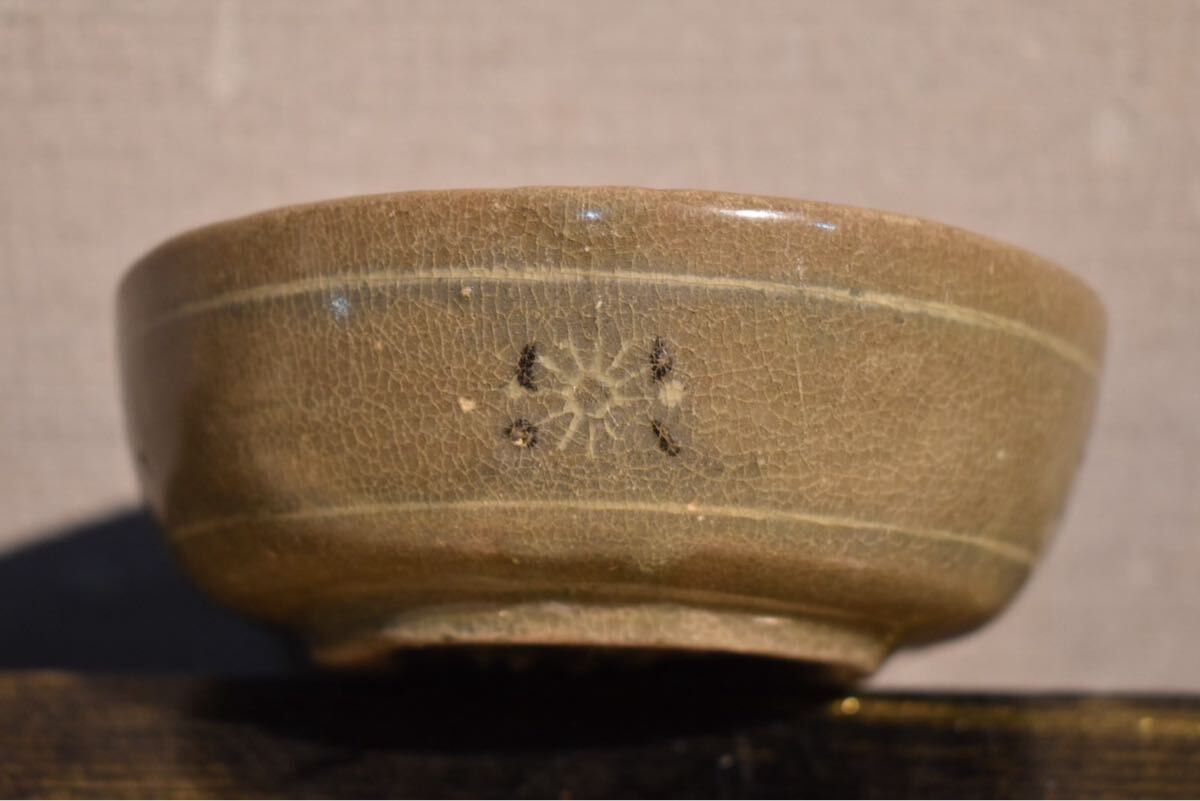 GE】R350◇李朝・高麗コレクター放出品◇時代 高麗青磁小鉢/中国 GE】R350◇李朝・高麗コレクター放出品◇時代 高麗青磁小鉢/中国