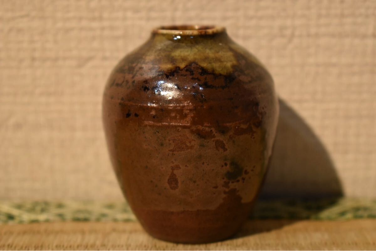 Yahoo!オークション - 【GE】Y856【コレクター所蔵品】時代 瀬戸茶入/...