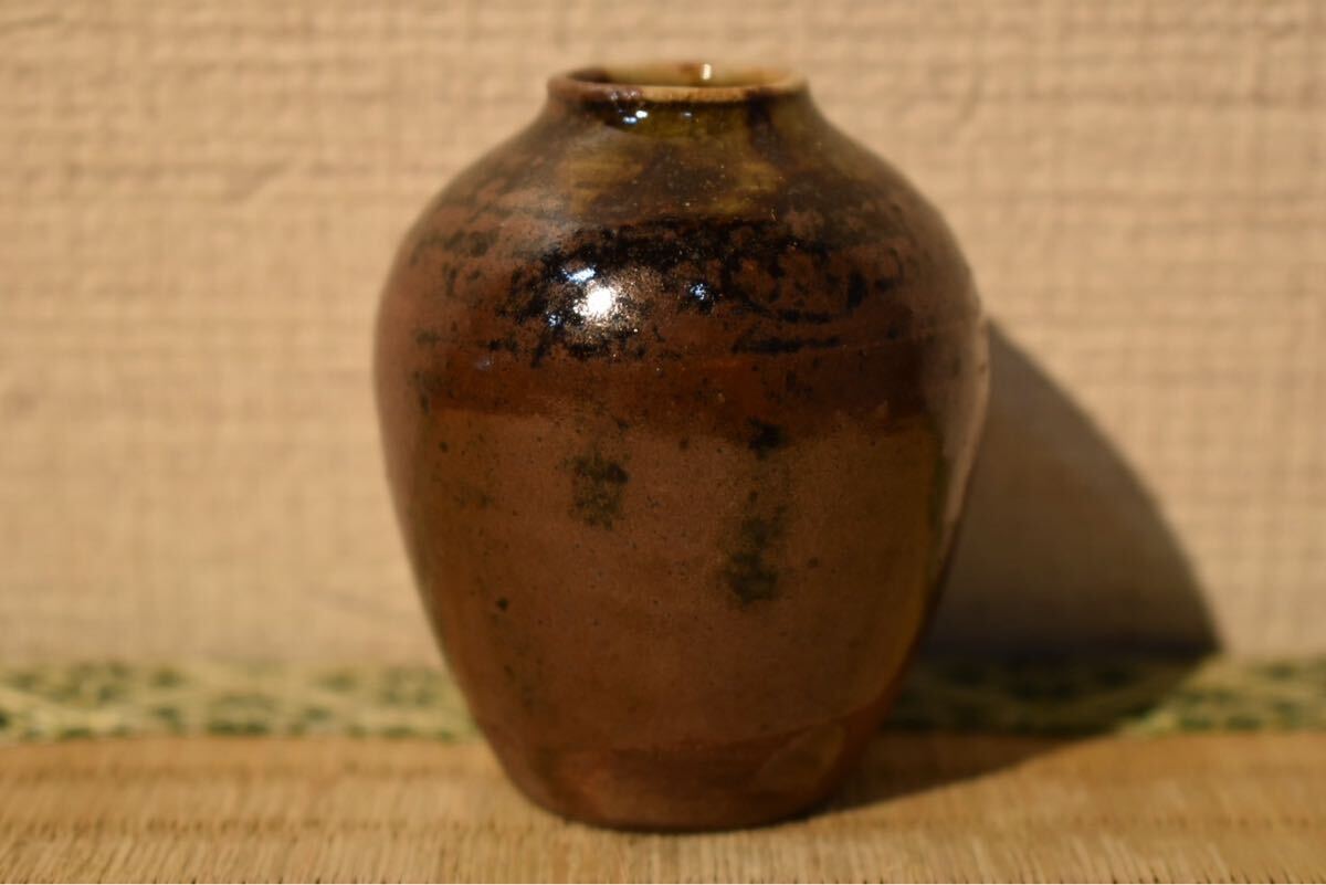 Yahoo!オークション - 【GE】Y856【コレクター所蔵品】時代 瀬戸茶入/...