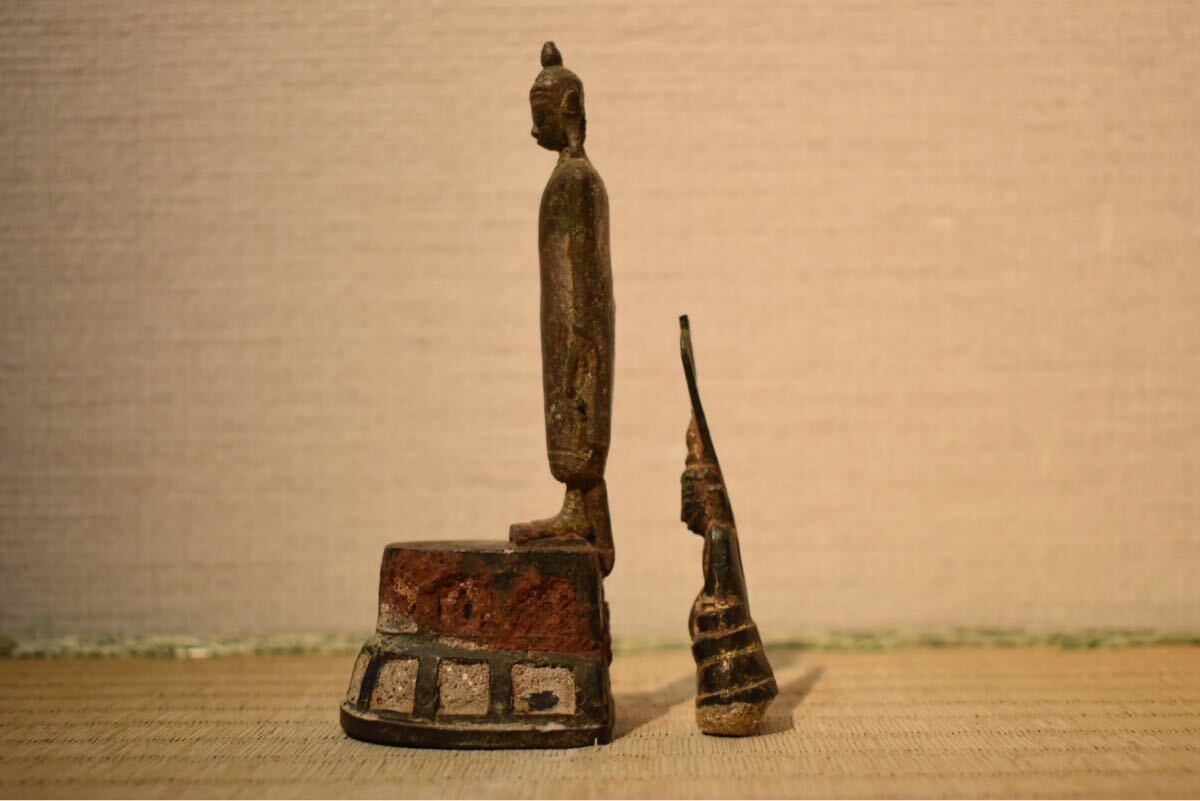 Yahoo!オークション - 【GE】E513【コレクター所蔵品】時代 銅小仏2件/...