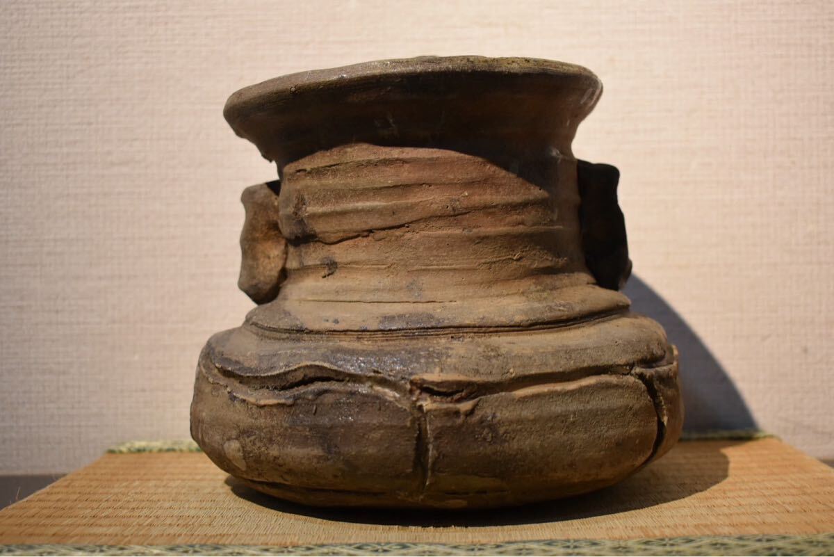 Yahoo!オークション - 【GE】E522【コレクター所蔵品】時代 伊賀双耳破...