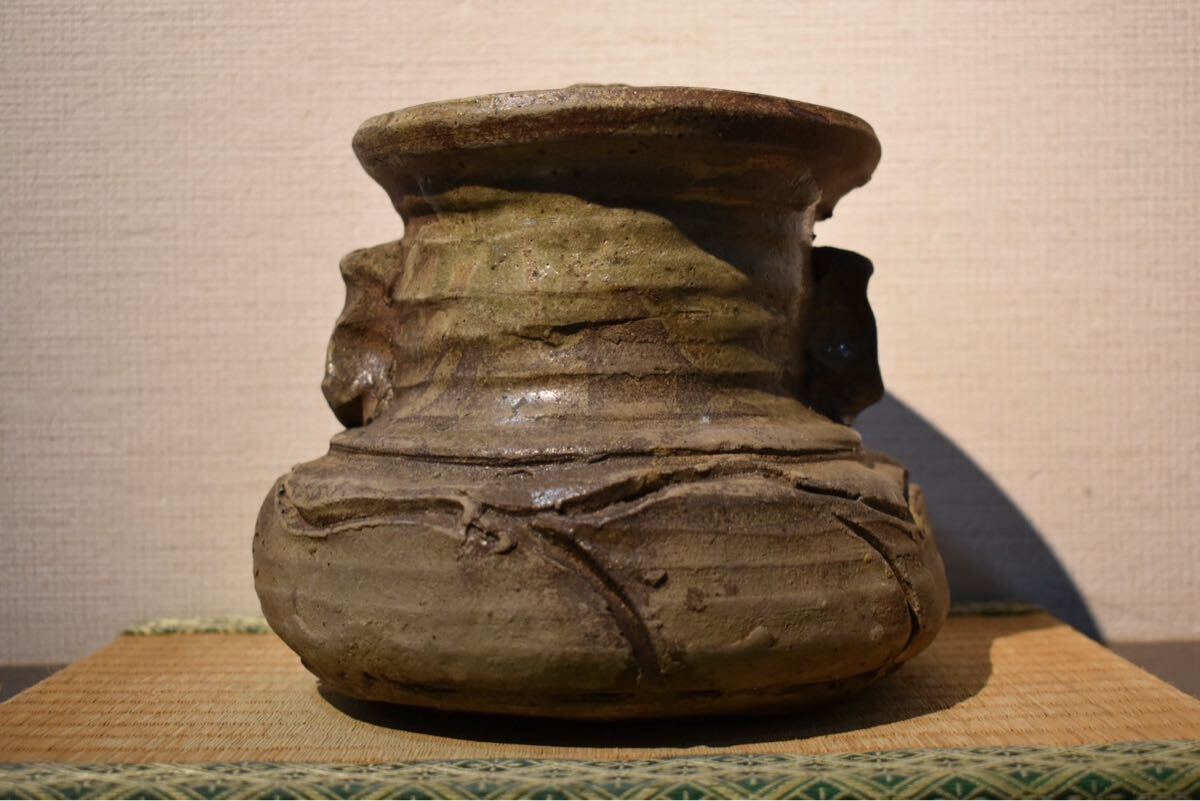 Yahoo!オークション - 【GE】E522【コレクター所蔵品】時代 伊賀双耳破...