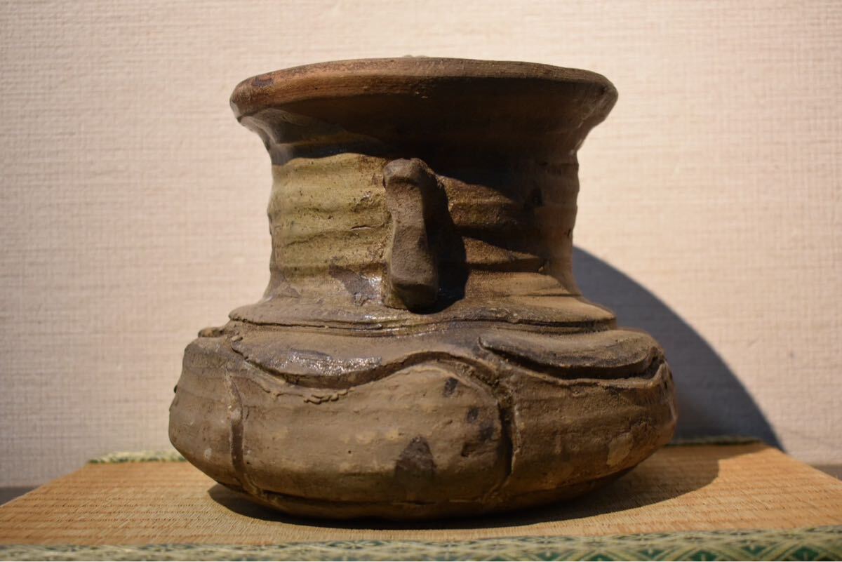 Yahoo!オークション - 【GE】E522【コレクター所蔵品】時代 伊賀双耳破...