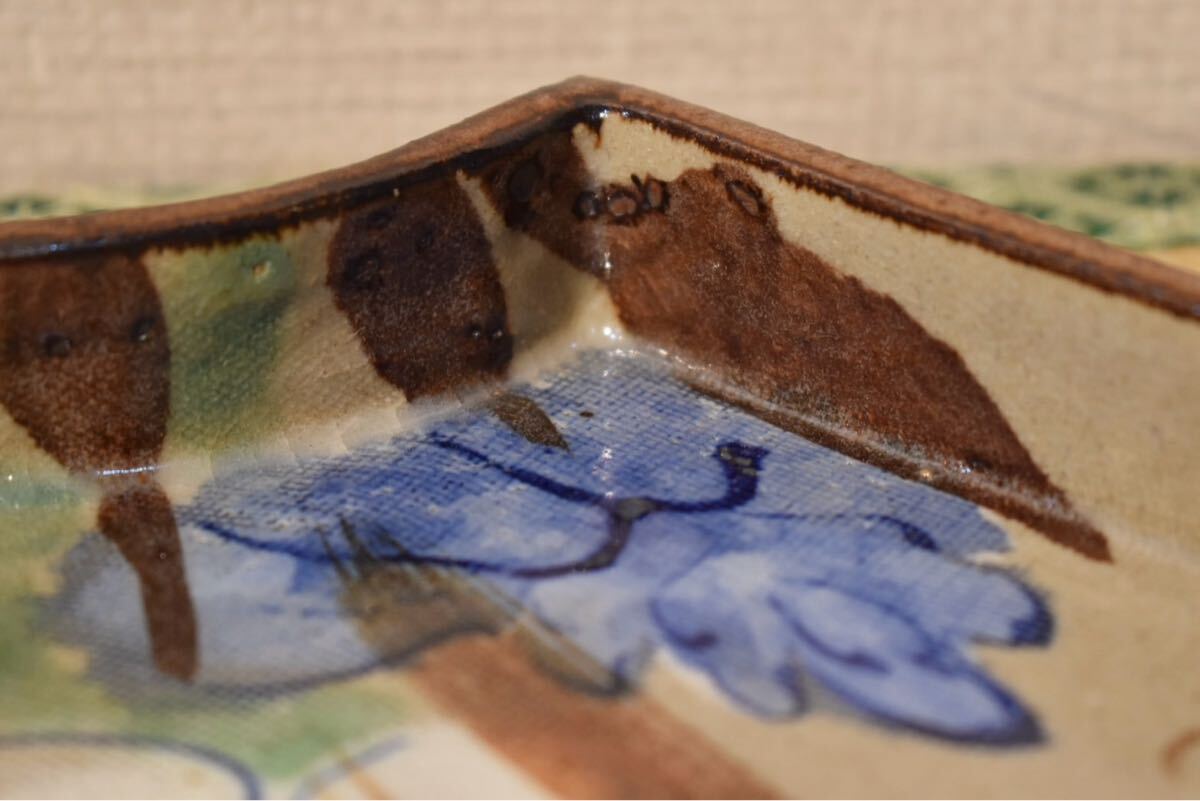 Yahoo!オークション - 【GE】Z589【コレクター所蔵品】尾形乾山 扇面皿...