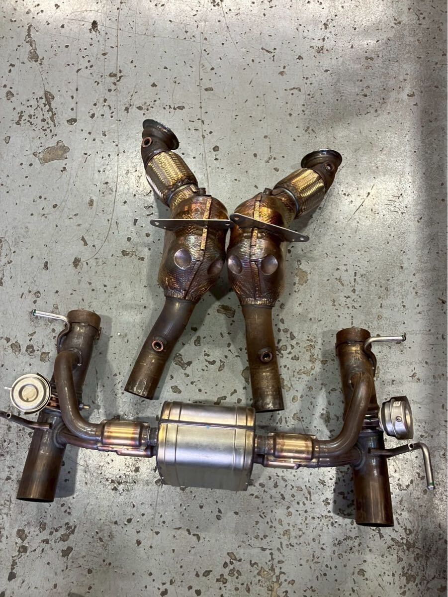 Yahoo!オークション - フェラーリ488 社外マフラー ホイールスペーサー...