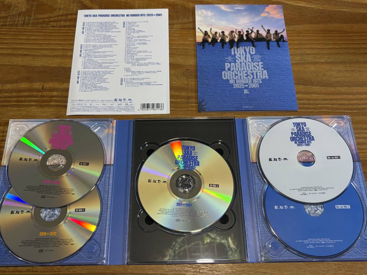 NO BORDER HITS 2025→2001 〜ベスト オブ 東京スカパラダイスオーケストラ〜 3CD＋2BD(東京スカパラダイスオーケストラ)｜売買されたオークション情報、yahooの ...