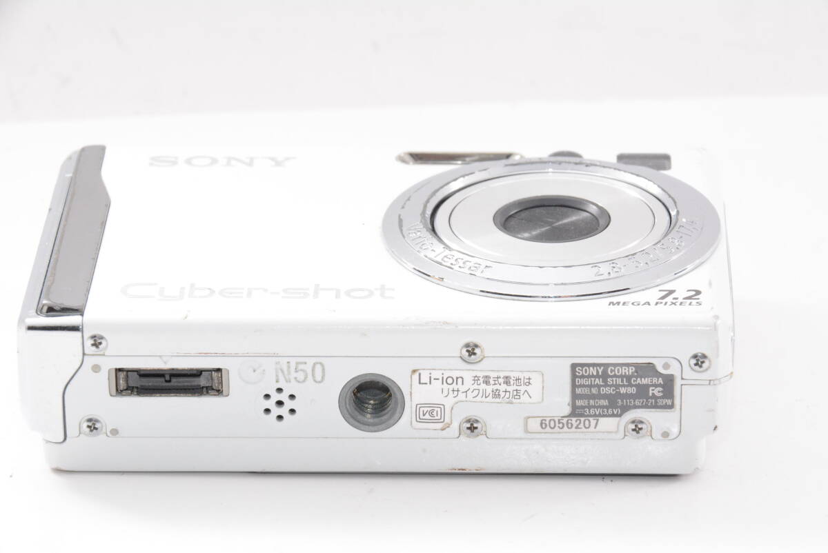 Yahoo!オークション - 【外観並級】SONY ソニー Cyber-shot DSC-W80 ホ...