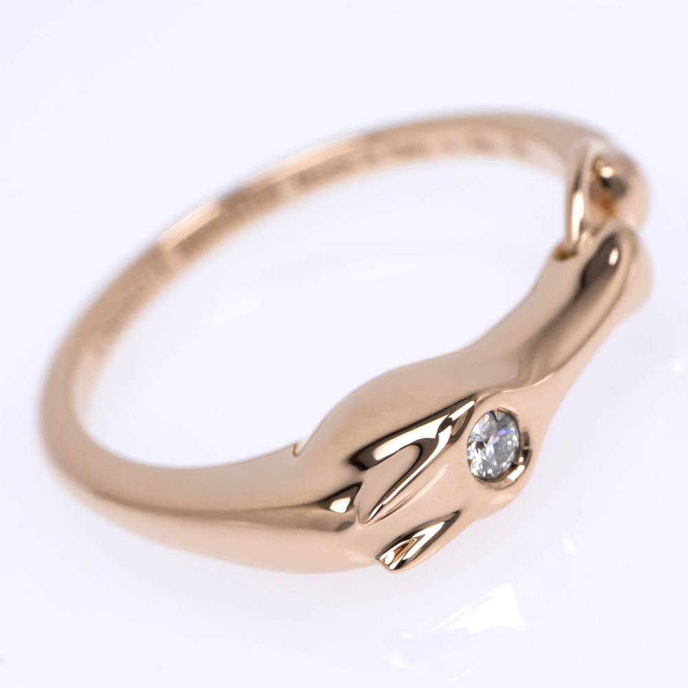 Yahoo!オークション - 【名東】エルメス ギャロップ リング 50号 750PG...