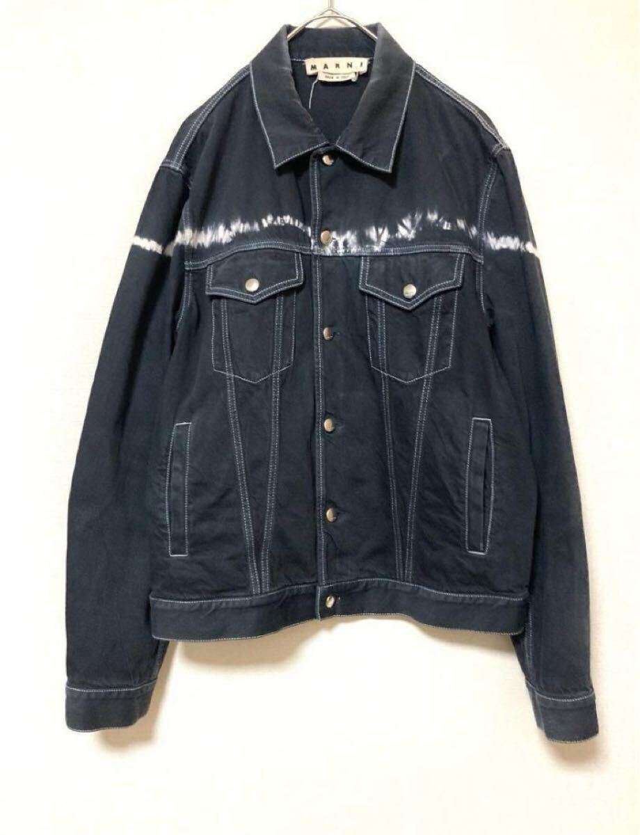 マルニ marni タイダイ デニム ジャケット パンツ セットアップ マルニ marni タイダイ デニム ジャケット パンツ セットアップ