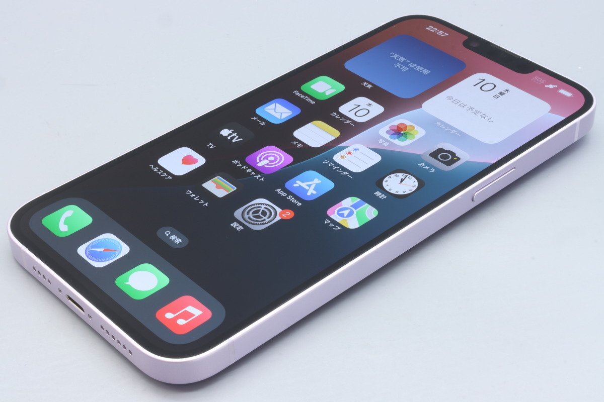 Apple iPhone14 Plus 128GB Purple A2885 3L277J/A バッテリ100 Apple iPhone14 Plus 128GB Purple A2885 3L277J/A バッテリ100