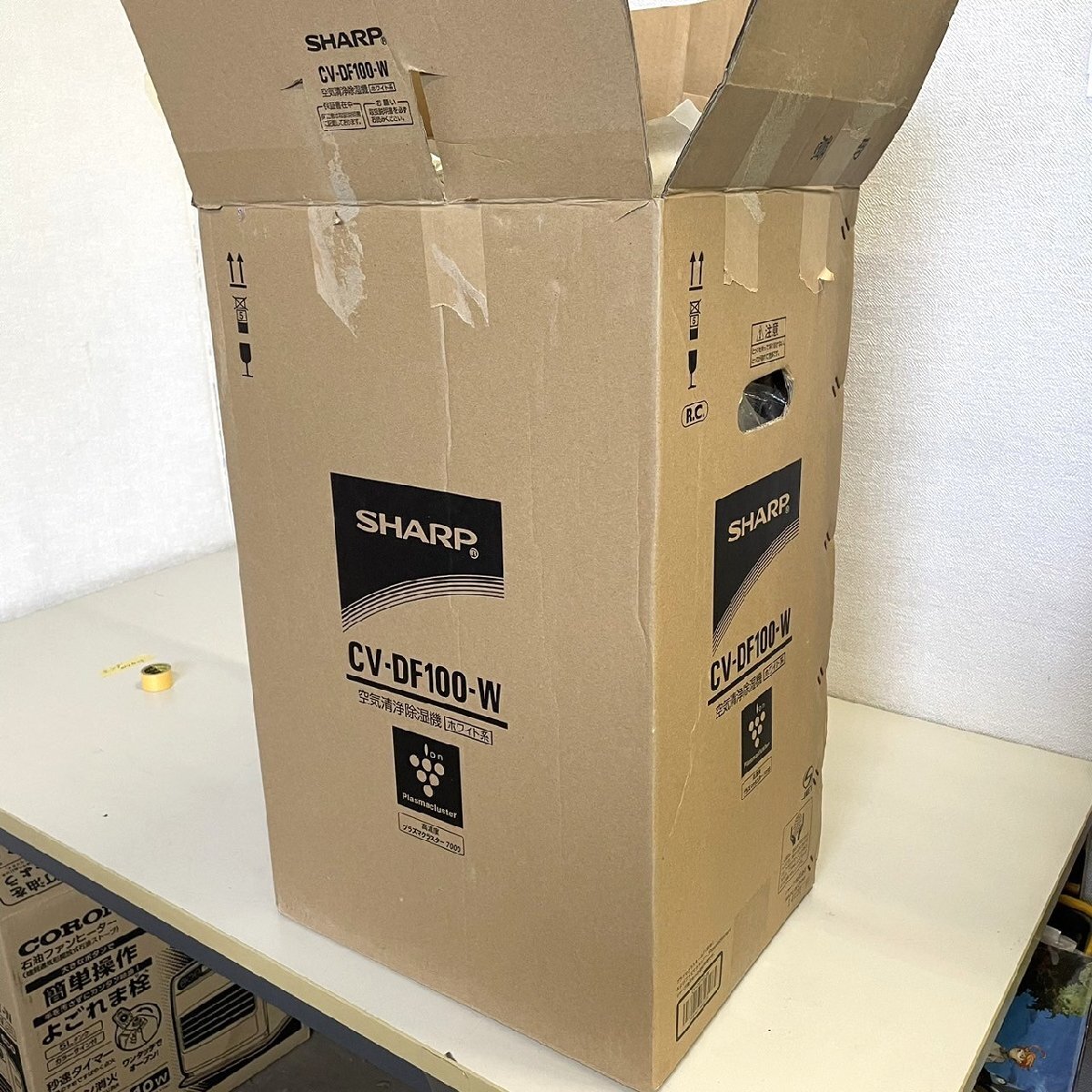 Yahoo!オークション - 伊勢崎店gi4-25 SHARP シャープ 空気清浄除湿器 ...