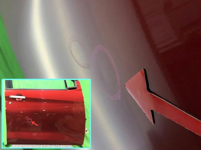 Yahoo!オークション - デイズ 5BA-B43W 右フロントドア P26 赤 スパー...