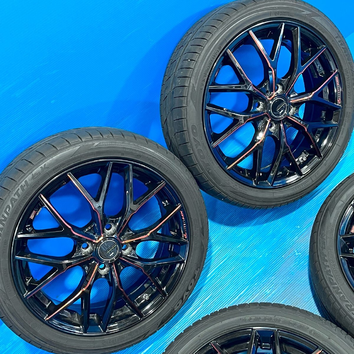 Yahoo!オークション - 数量限定色 weds LEONIS MX 16インチ 5J+45 4H10...