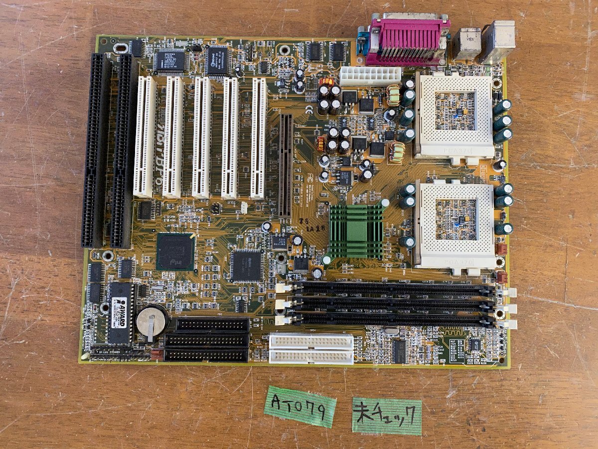 Yahoo!オークション - 【送100サイズ】ABIT ABIT-BP6 Socket370 Dual 4...