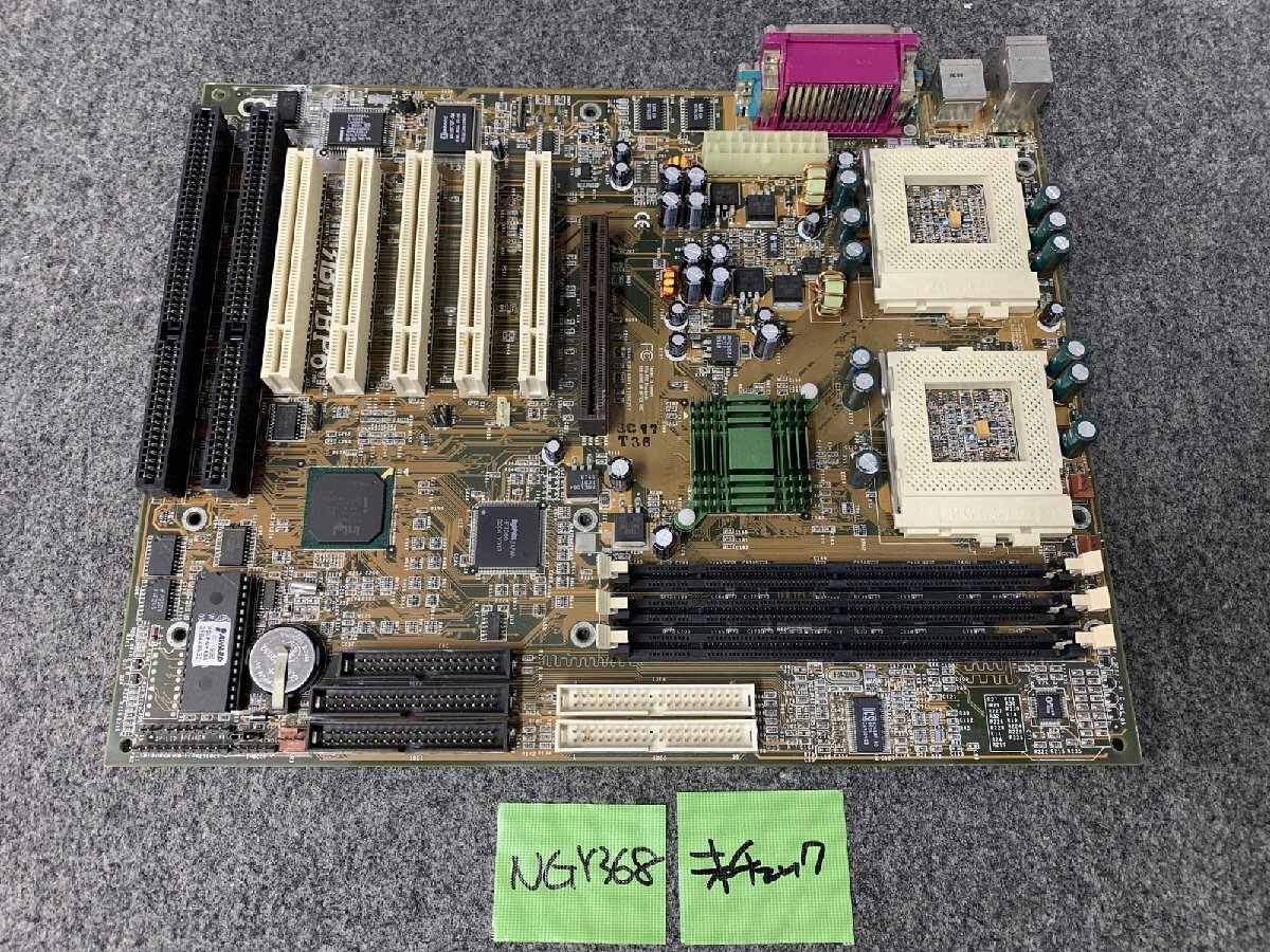 Yahoo!オークション - 【送80サイズ】Abit BP6 440BX搭載 Dual Socket3...