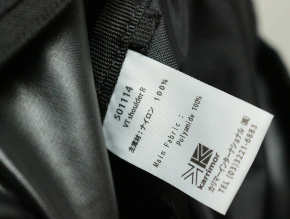 Yahoo!オークション - Y960/KARRIMOR/カリマー/VT SHOULDER R/501114/...