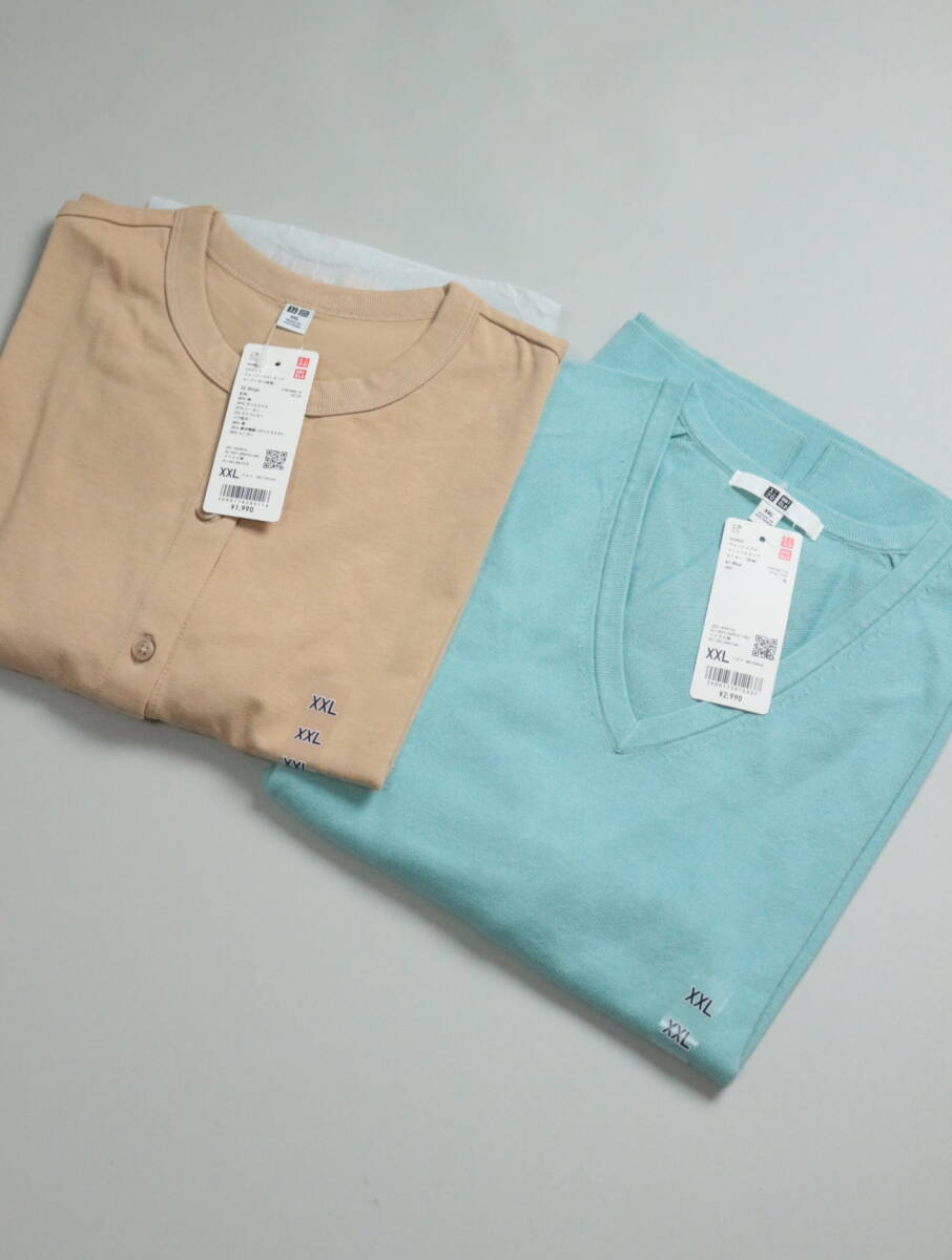 Yahoo!オークション - Y880/UNIQLO/ユニクロ/新品 未使用/カーディガン...