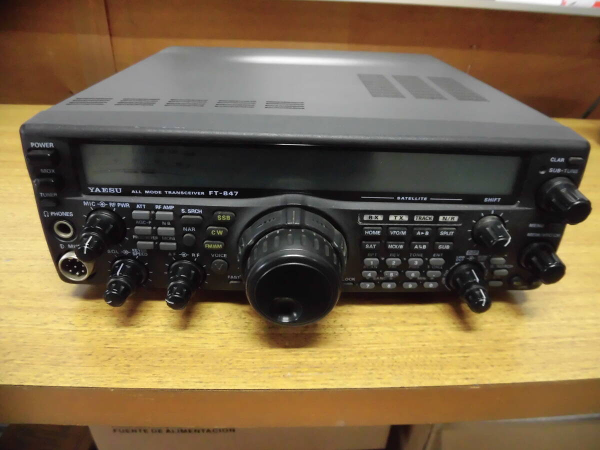 Yahoo!オークション - 八重洲無線 FT-847 HF～430MHz 100/50W機 ジャ...