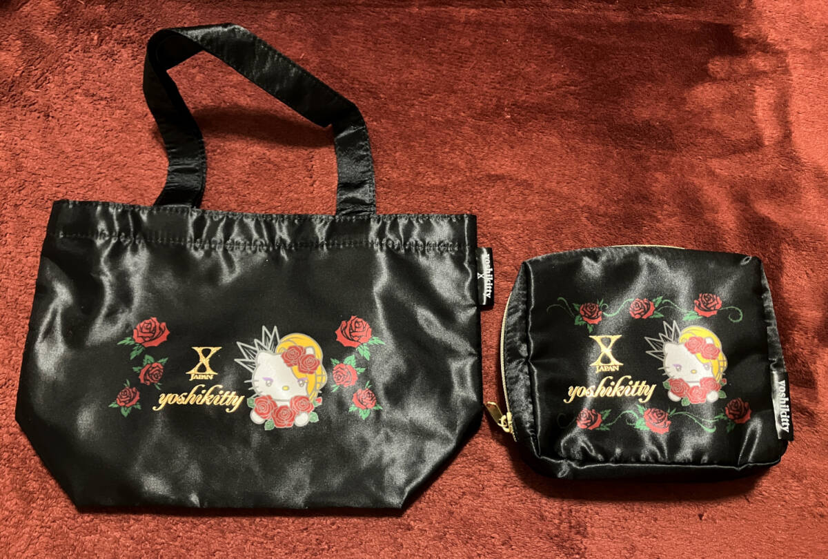 yoshikitty ミニトート&ポーチ バッグ◇一番くじ ヨシキティ yoshikitty ミニトート&ポーチ バッグ◇一番くじ ヨシキティ