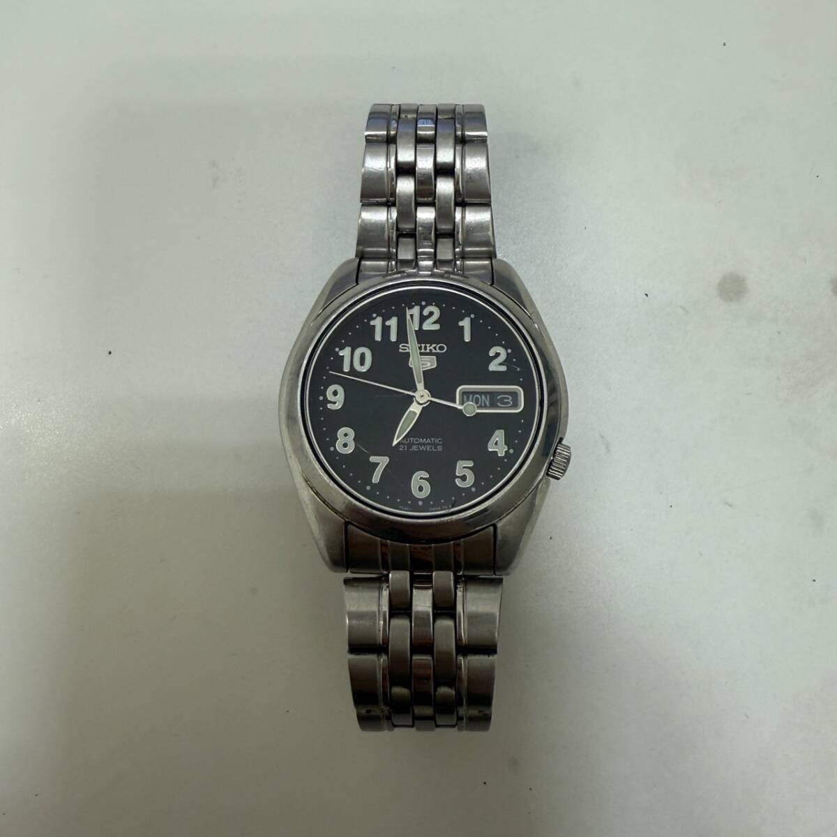1円スタート SEIKO セイコー 5 ファイブ 7S26-01V0 裏スケ 1円スタート SEIKO セイコー 5 ファイブ 7S26-01V0 裏スケ
