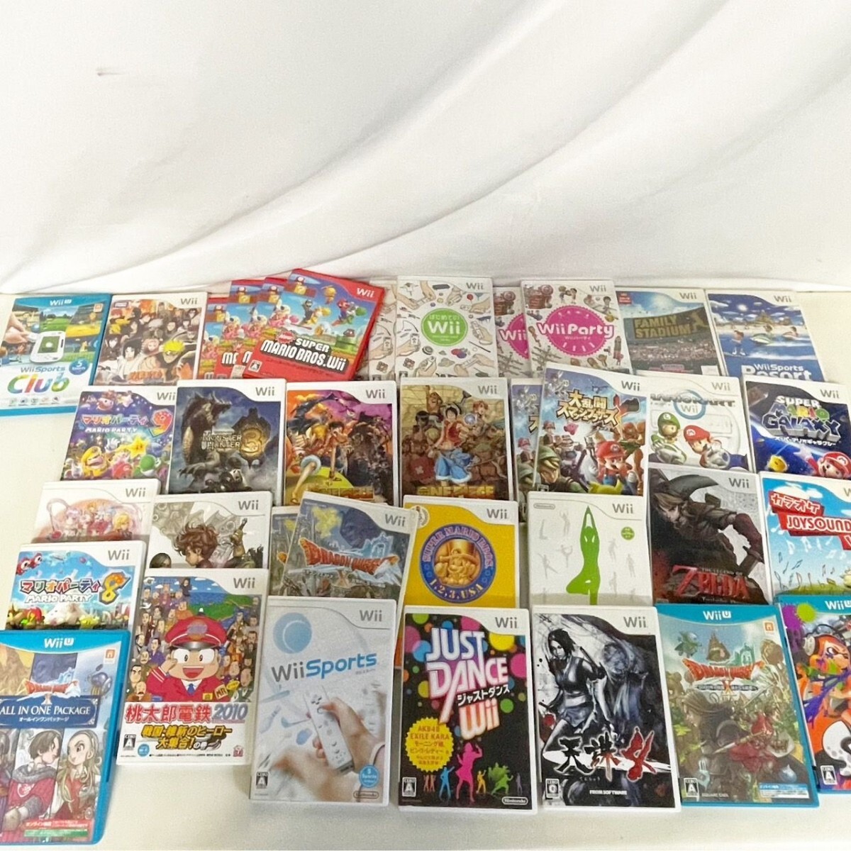 Yahoo!オークション - ジャンク WiiU Wii ソフト まとめて 37 セット ...