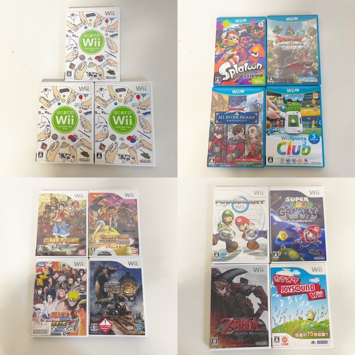 Yahoo!オークション - ジャンク WiiU Wii ソフト まとめて 37 セット ...