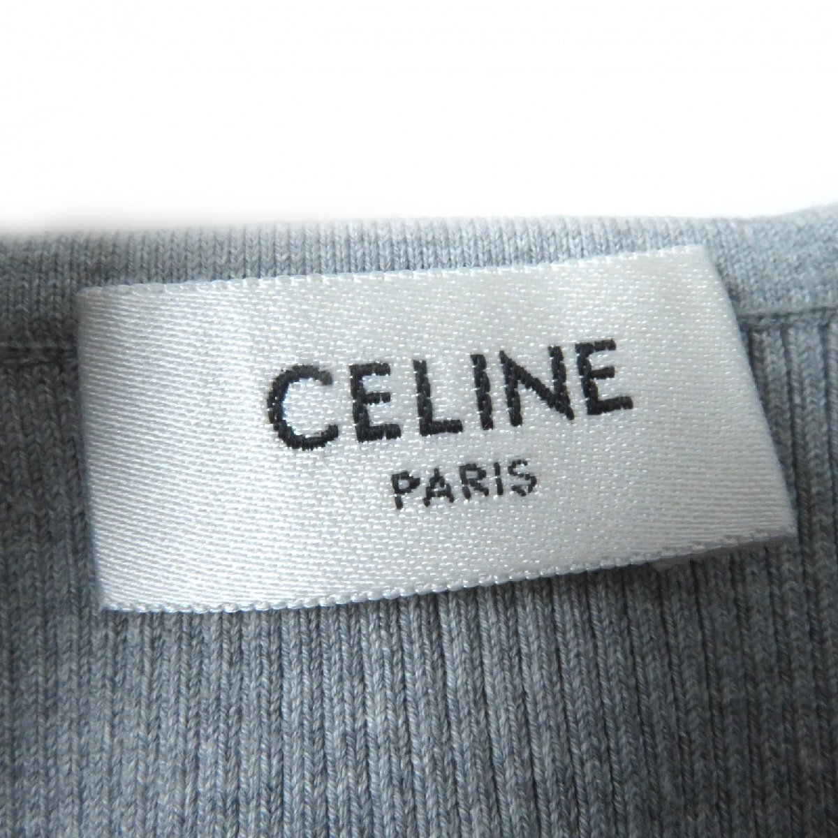 Yahoo!オークション - 極美品 CELINE セリーヌ 23SS 2A25Z372N ロゴ入...