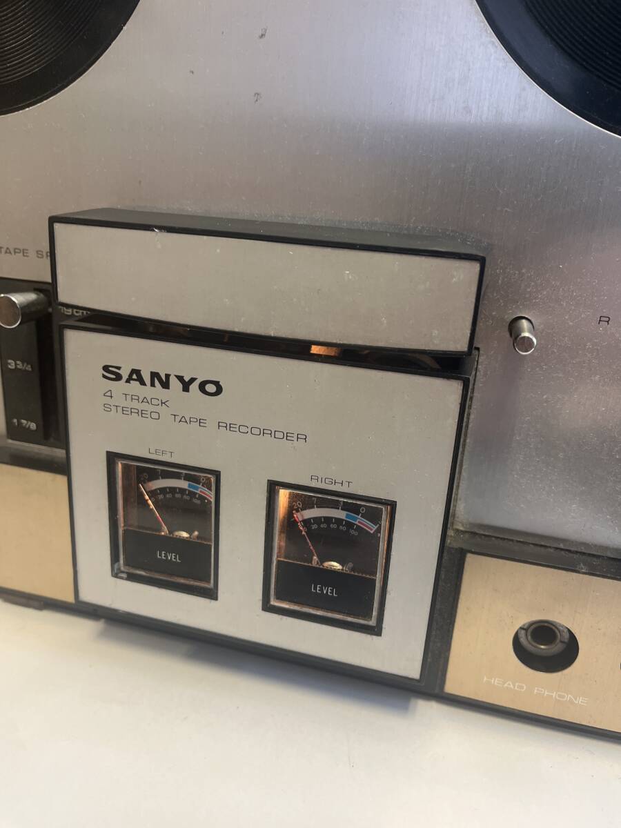 Yahoo!オークション - SANYO 4トラック ステレオ テープレコーダー 昭...