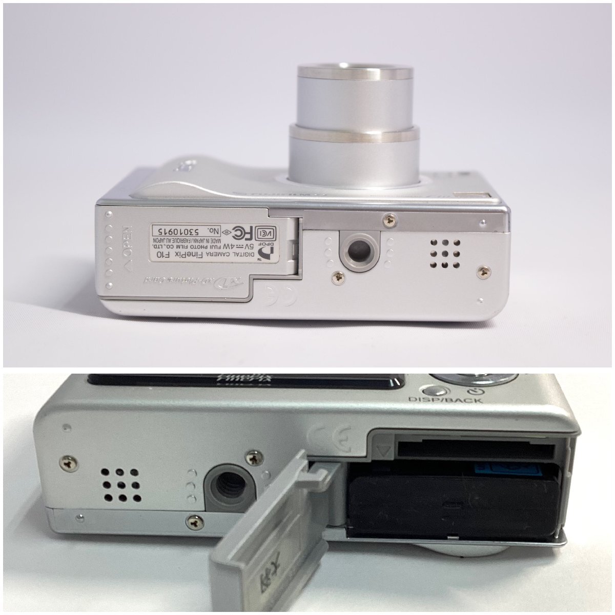 Yahoo!オークション - (10-9456)富士フイルム『FINEPIX F10』デジタル ...