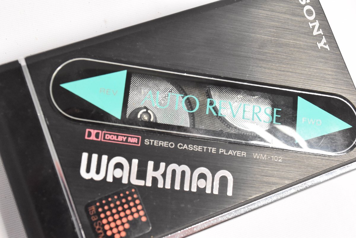Yahoo!オークション - (1-10350)SONY ソニー WALKMAN『WM-102』ウォー...