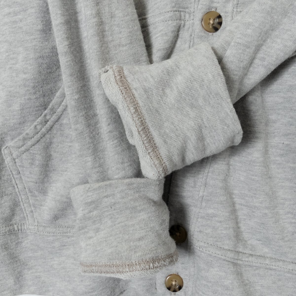 【樂淘letao】日本代購代標第一品牌－CHUMS チャムス スウェットカーディガン 長袖 Keystone Button Crdgn CH10-1231 M 綿100% ライトグレー ...