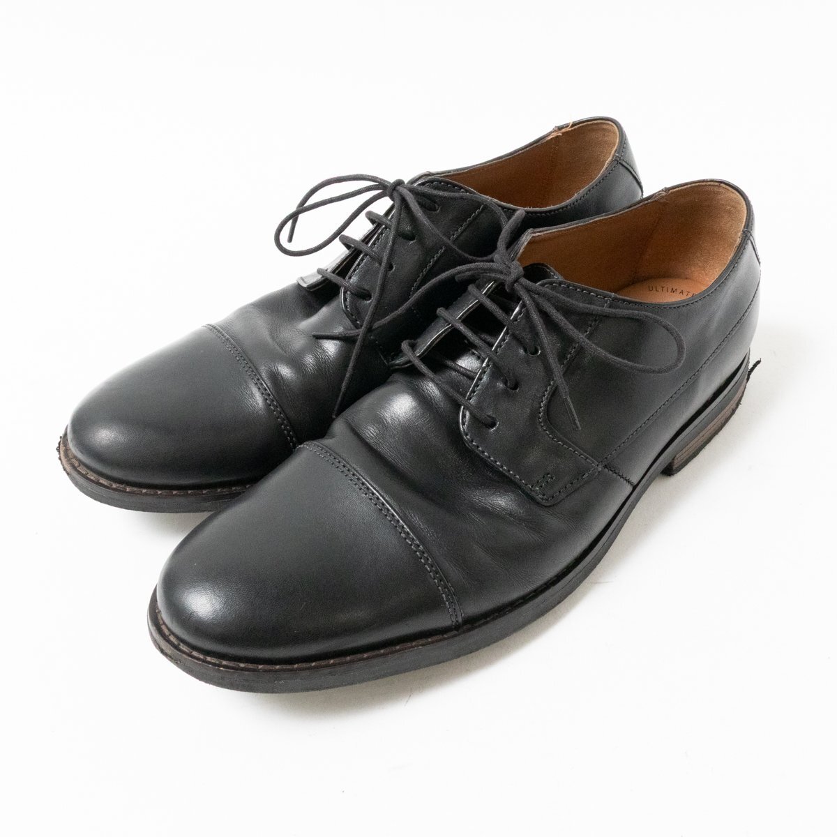 Yahoo!オークション - CLARKS クラークス 15103 レースアップ レザー...