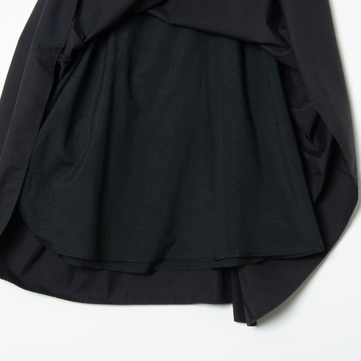 【樂淘letao】日本代購代標第一品牌－IENA イエナ ロング丈フレアスカート 後ウエストゴム ボトムス 綿リヨセル シンプル 無地 フェミニン 春夏 ブラック 黒 36 レディース