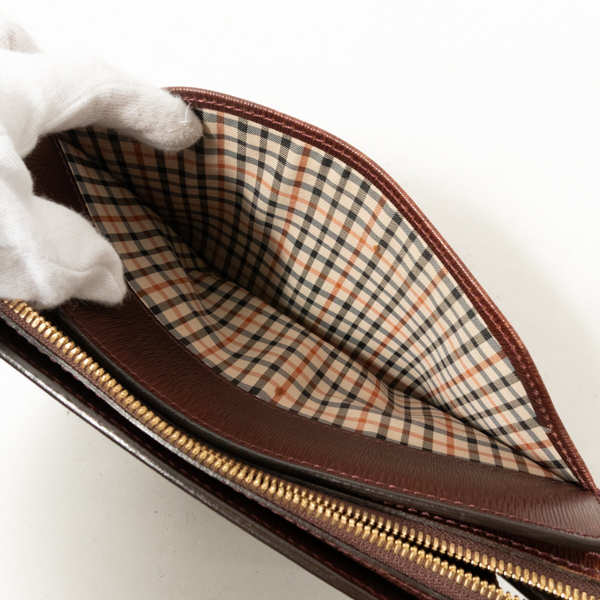 Yahoo!オークション - DAKS ダックス ACE エース セカンドバッグ ハン...