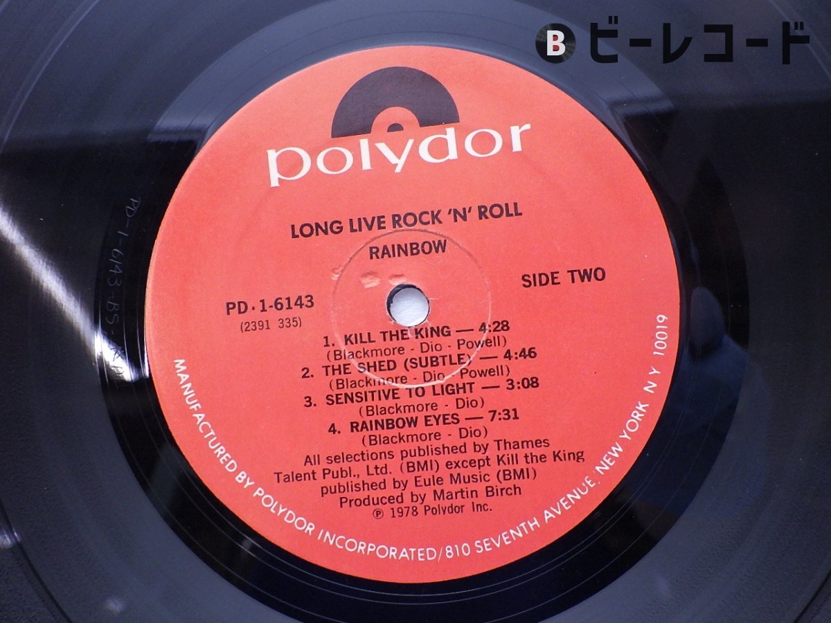 Yahoo!オークション - Rainbow/Long Live Rock 'N' Roll/PD-1-6143 (23...