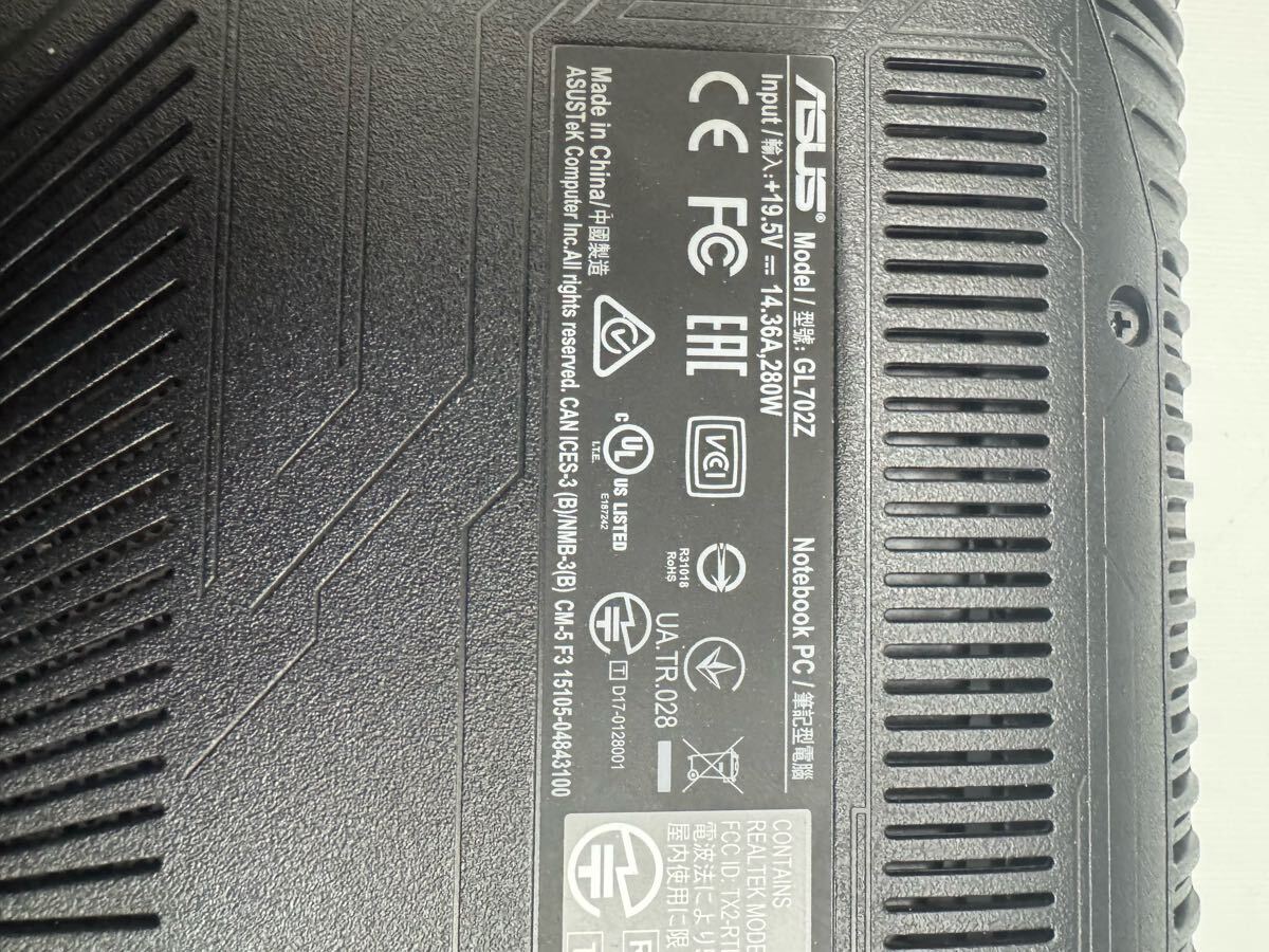 Yahoo!オークション - ASUS ROG AMD RYZEN7 超高性能ノートPC 大画面1...