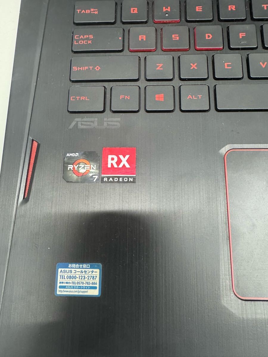 Yahoo!オークション - ASUS ROG AMD RYZEN7 超高性能ノートPC 大画面1...