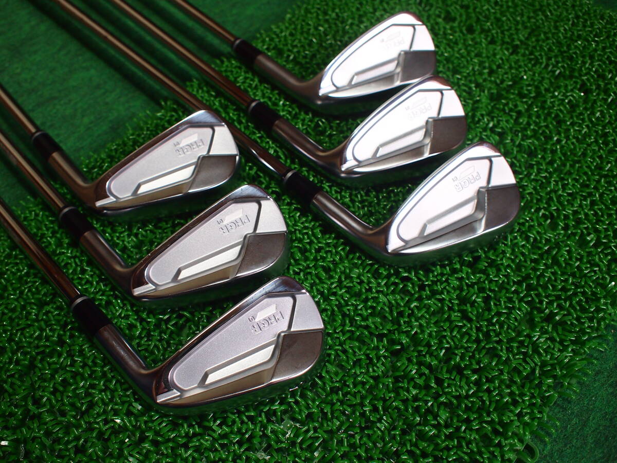 Yahoo!オークション - プロギア PRGR01 アイアンメーカーカスタムP～5...