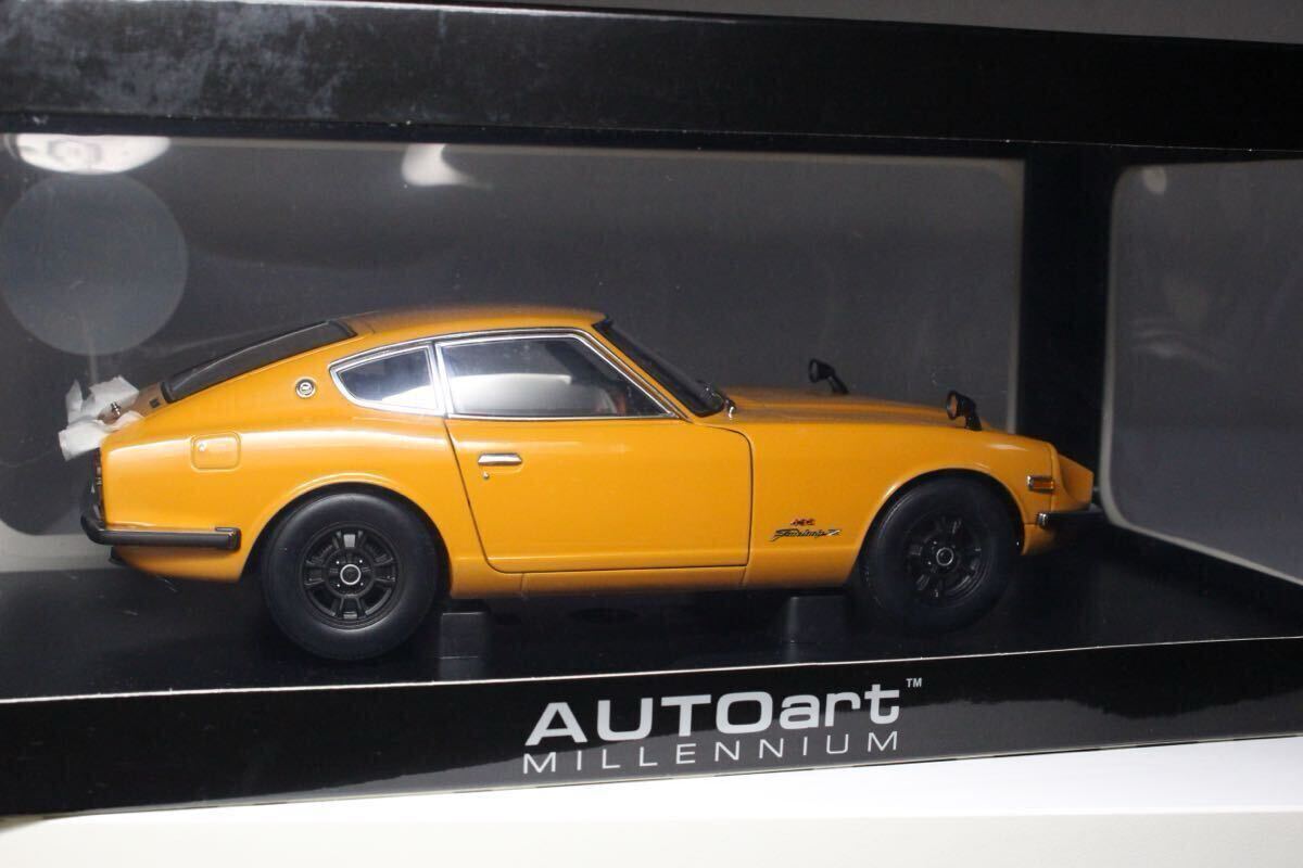 Yahoo!オークション - 1/18 AUTOart Nissan Fairlady Z Z432 Orange 38...